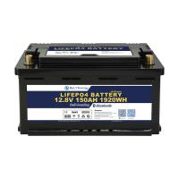 China BeLY LFP-12V150AH Deep Cycle Lithium Battery 150Ah LiFePO4 with 150A Charge Current for RV Solar Backup for sale
