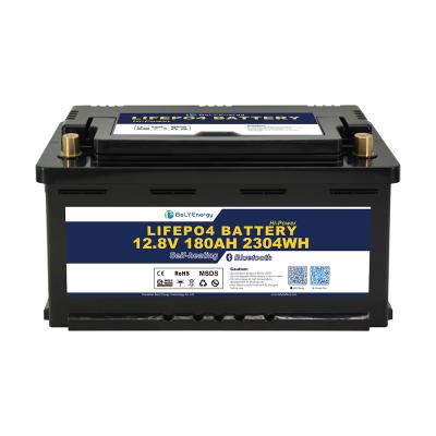 China BeLY LFP-12V180AHBLH 12V 180Ah LiFePO4 Battery with 5000 Cycles and -20°C to 60°C Operating Range for sale