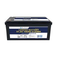 China 48V LiFePO4 Battery Pack 5120Wh 100A Discharge IP65 Enclosure for Solar & EV Applications for sale