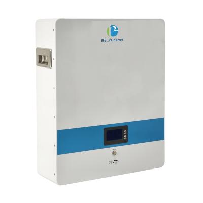 China 48V 100Ah LiFePO4 Battery Pack with 5120Wh Capacity and 6000 Cycle Life for Solar Systems for sale