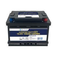 China 12V 100Ah LiFePO4 Battery UL1642 UN38.3 H6 DIN Case for RV Solar Marine for sale