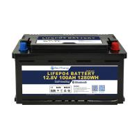 China BeLY LiFePO4 Battery 12.8V 100Ah IP65 with 14.6V Over Voltage Protection for Heavy Duty Outdoor Use for sale