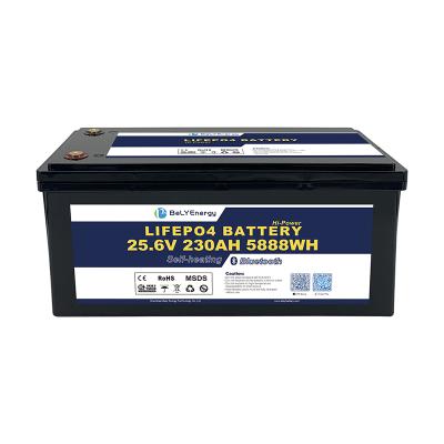 China LFP-24V230AH Marine Lithium Battery 5888Wh 200A Discharge LiFePO4 for Boats and Yachts for sale