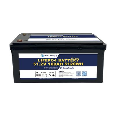 China Marine LiFePO4 Battery 48V 100Ah with CAN/RS485 Communication - 40kg Weight, -20°C to 60°C Operating Range for sale