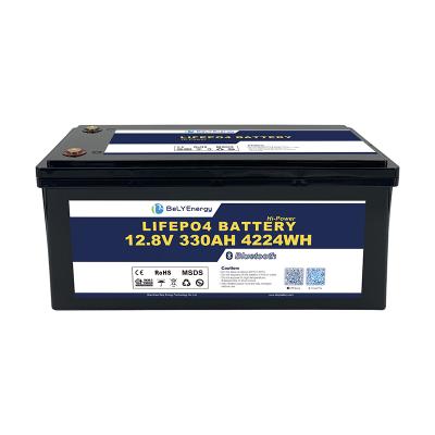 China ABS Case Material Bluetooth Connection Lithium Battery 12V330AH with IP65 Enclosure Protection and ≥99% Efficiency for sale