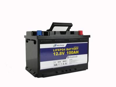 China 12V 100AH LiFePO4 Battery with Bluetooth Monitoring - Low Temperature Charging to -30°C, 4000+ Cycles for sale