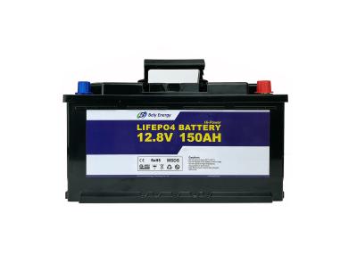 China 12V 150Ah LiFePO4 Battery for Motorhome & Solar Systems | 3000+ Cycles, IP65 Protection, 17kg Weight for sale