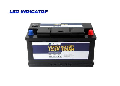 China 12V 120Ah 1536Wh LiFePO4 Lithium Battery with BMS for Yachts and Energy Storage for sale