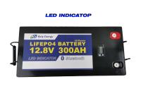 China 12V 300Ah LiFePO4 Powerwall Battery with LED Display - 3840Wh Capacity, IP65 Rating for Solar & RV Applications for sale