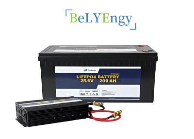 China Prismatic LiFePO4 Battery 24V 200Ah for RV Marine Boat with 5000 Cycles for sale