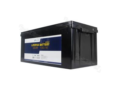 China 24V 150Ah LiFePO4 Rechargeable Battery with BMS - 5000+ Cycles, IP65 Rated for Marine & Industrial Use for sale