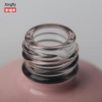 China Glass Material 7ml Nail Polish Bottle container Customizable Colors SGS for sale