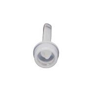 China Black And White Nail Polish Brush Arc Shaped Nylon Material for sale