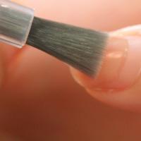 China Customizable Mini Nail Brush small nail cleaning brush Nylon for sale
