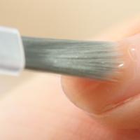 China Customized Fine Brush Nail Polish Dupont double sided Nylon Fiber for sale