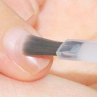 China Customized Fine Brush Nail Polish Dupont double sided Nylon Fiber for sale
