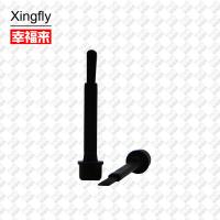 China Curved Fingernail Polish Brushes For Screw Cap Nail Care Bottles for sale