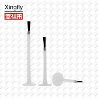 China Black / White Nail Polish Remover Brush Nylon Fiber For Personal Care for sale