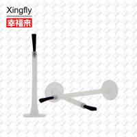 China Black / White Nail Polish Remover Brush Nylon Fiber For Personal Care for sale