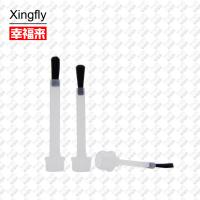 China Drop Gelish Replacement Brushes White And Black For Nail Polish for sale