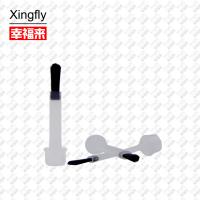 China Drop Gelish Replacement Brushes White And Black For Nail Polish for sale