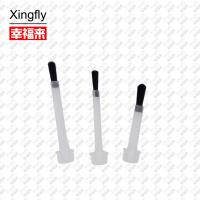 China Drop Gelish Replacement Brushes White And Black For Nail Polish for sale