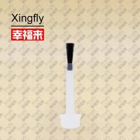 China Flat Gel Nail Polish Brush Screw Cap Plastic Material For Bottles for sale