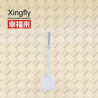 China Flat Gel Nail Polish Brush Screw Cap Plastic Material For Bottles for sale