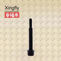 China Black Fingernail Polish Brushes For Nail Polish PE Plastic Nylon Material for sale