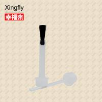 China Dupont Nylon Brush For Removing Nail Polish Manicure Black for sale