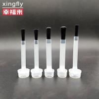 China Flat type PE Nail Polish Brush Dupont Fingernail Paint Brushes for sale