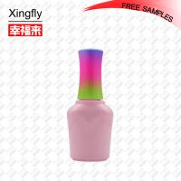 China Xingfly Nail Polish Cap hot stamping Logo Plastic Material for sale