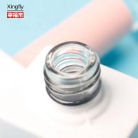 China 15ml Nail Polish Xingfly Empty Glass Bottles With Brush And Plastic Cap for sale