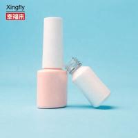 China 5ml nail polish bottle UV gel glass bottle With Brush and brush for sale