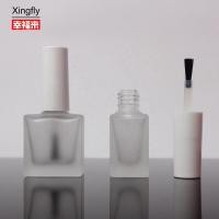 China 15ml Capacity Empty Nail Polish Bottles Round Logo Printing For nail art for sale