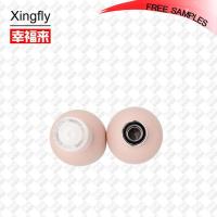 China Multicolor Mini  5ml Nail Polish Bottle With Smooth Surface And Plastic Cap for sale