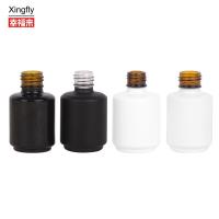 China 15ml UV Gel Nail Polish Bottle 18 Gauge Cylinder Large Nail Polish Container for sale