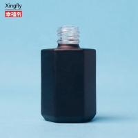 China Empty 12ml Nail Polish Bottle Packaging Glass Luxury Uv Gel Polish Bottle for sale