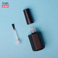 China Empty 12ml Nail Polish Bottle Packaging Glass Luxury Uv Gel Polish Bottle for sale
