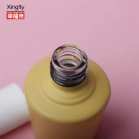 China 16ml Empty Glass Nail Polish Bottles Hot Stamping for sale