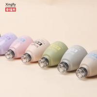 China Clear 12ml Luxury Empty Gel Glass Nail Polish Bottle Custom Logo Square Nail Polish Bottle for sale