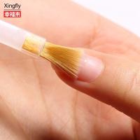 China Nail Polish Brush Nail Art Replacement Brush With Durable And Flexible Nylon Fiber Hair for sale