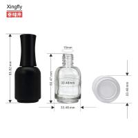 China Customization Logo Gel Nail Polish  Bottles Gel Polish Bottle With Cap And Brush for sale