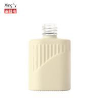 China 10ml Nail Gel Polish Glass Bottle Custom Color Design Empty Bottle With Brush Cap for sale