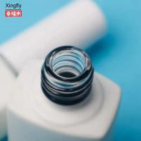 China 8ml Nail Polish Glass Bottle Square With Brush Empty Gel Uv Nail Polish Bottle for sale