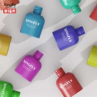 China UV Gel 14ml Nail Polish Bottle Gel Nail Polish Empty Glass Custom Printed Nail Polish Bottles for sale