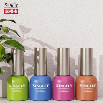 China UV Gel 14ml Nail Polish Bottle Gel Nail Polish Empty Glass Custom Printed Nail Polish Bottles for sale