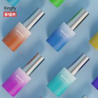 China 10ml Nail Polish Bottle UV Nail Bottle 10ml Gel Polish With Brush Cap for sale