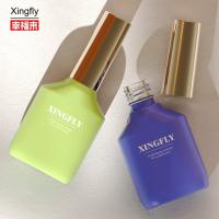 China 15ml Nail Polish Bottle Empty Glass Nail Gel Polish Bottle With Cap And Brush for sale