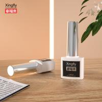 China 7ml Nail Polish Bottle Uv Gel Polish Container Square Empty Nail Polish Glass Bottle for sale